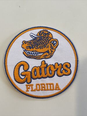 UF Florida Gators Vintage Embroidered Iron On Patch 3” X 3” | eBay