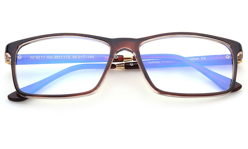 Anti Blue Ray Blue Light Blocking Reading Glasses Anti Glare With Case ...