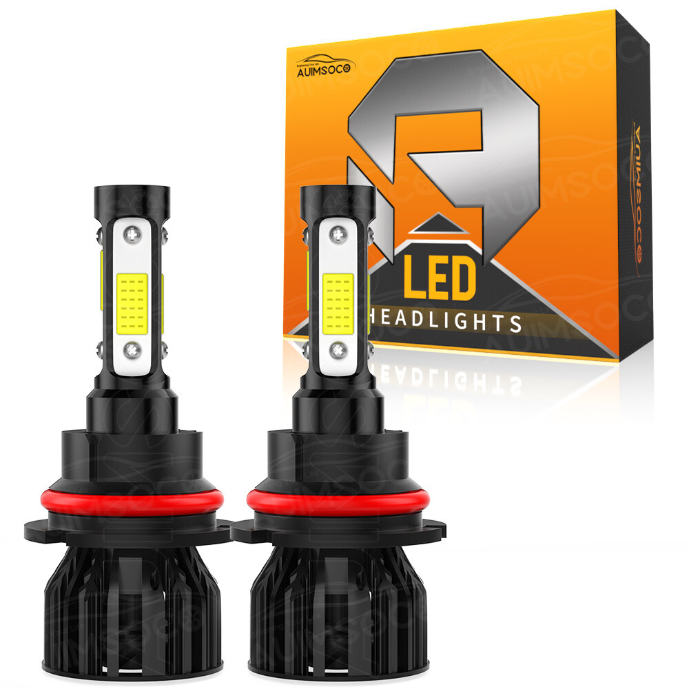 4-side 9007 LED Hi/Lo Bulb For Mazda B2300 B2500 B3000 B4000 1994-2010 ...