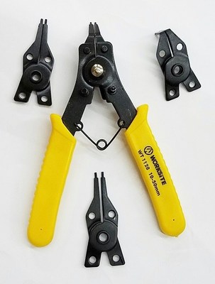 Snap Ring Circlip Plier Internal External E-Clips C-Clips 45 & 90 ...