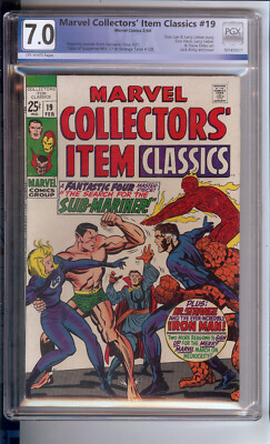 MARVEL COLLECTORS ITEM CLASSICS #19 PGX 7.0 | eBay