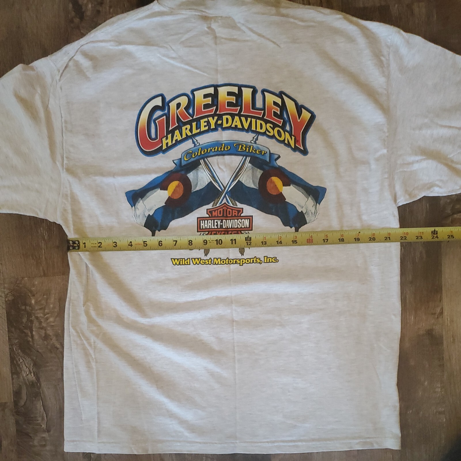 2011 Harley Davidson Greeley Colorado T-Shirt Size XL Heathered Gray ...