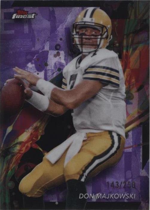2024 Topps Finest - Common Don Majkowski #27 Purple Refractor /250 for ...