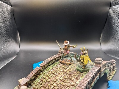 Reaper beefolk dual swords dnd fantasy miniature | eBay