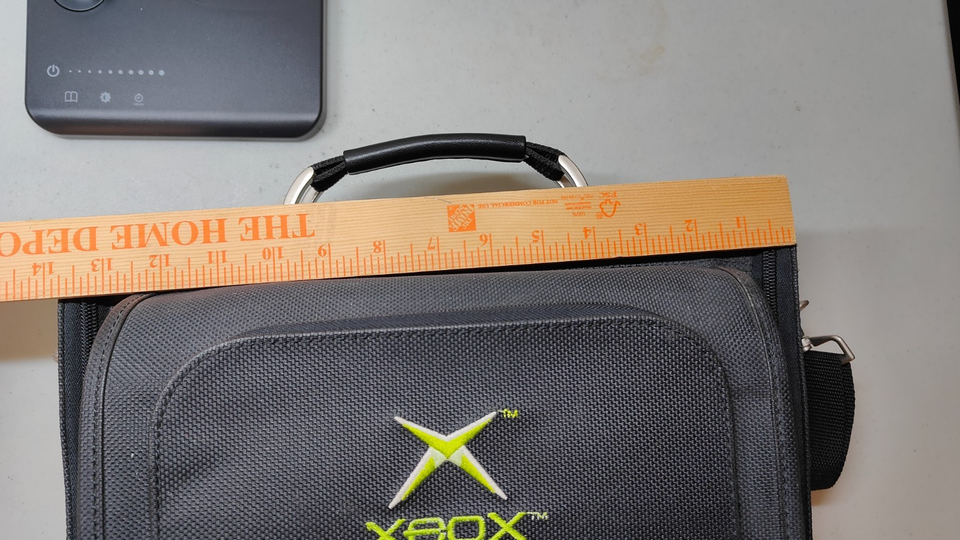 Original Xbox Console Travel Bag Carrying Case and 22 Game Manuals ...