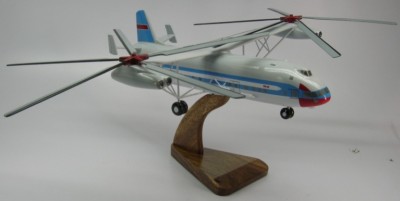 Mil Mi-12 Homer Russian Mi12 Helicopter Desktop Mahogany Kiln Wood ...