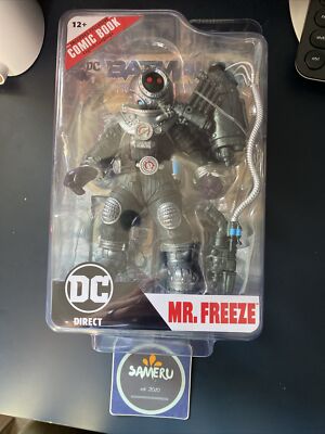 NEW DC DIRECT MR. FREEZE FIGURE W/ BATMAN COMIC BOOK SHIPS IN BOX FREE ...