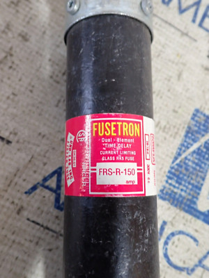 New Bussmann FRS-R-150 150 Amp 600 Volt Dual Element Class RK5 Fuse ...