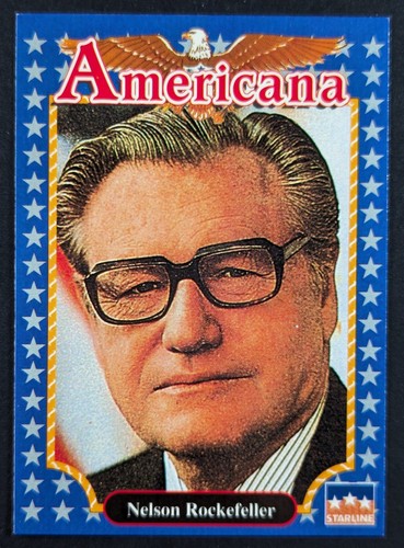 Nelson Rockefeller 1992 Americana Starline Card #201 (NM) | eBay