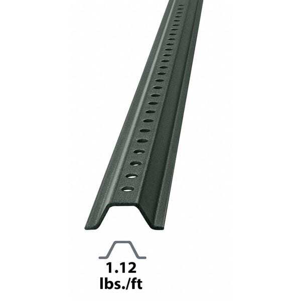 Tapco 054-00013 Sign Post, U-Channel, Steel, Pre-Punched, 30 Mounting ...