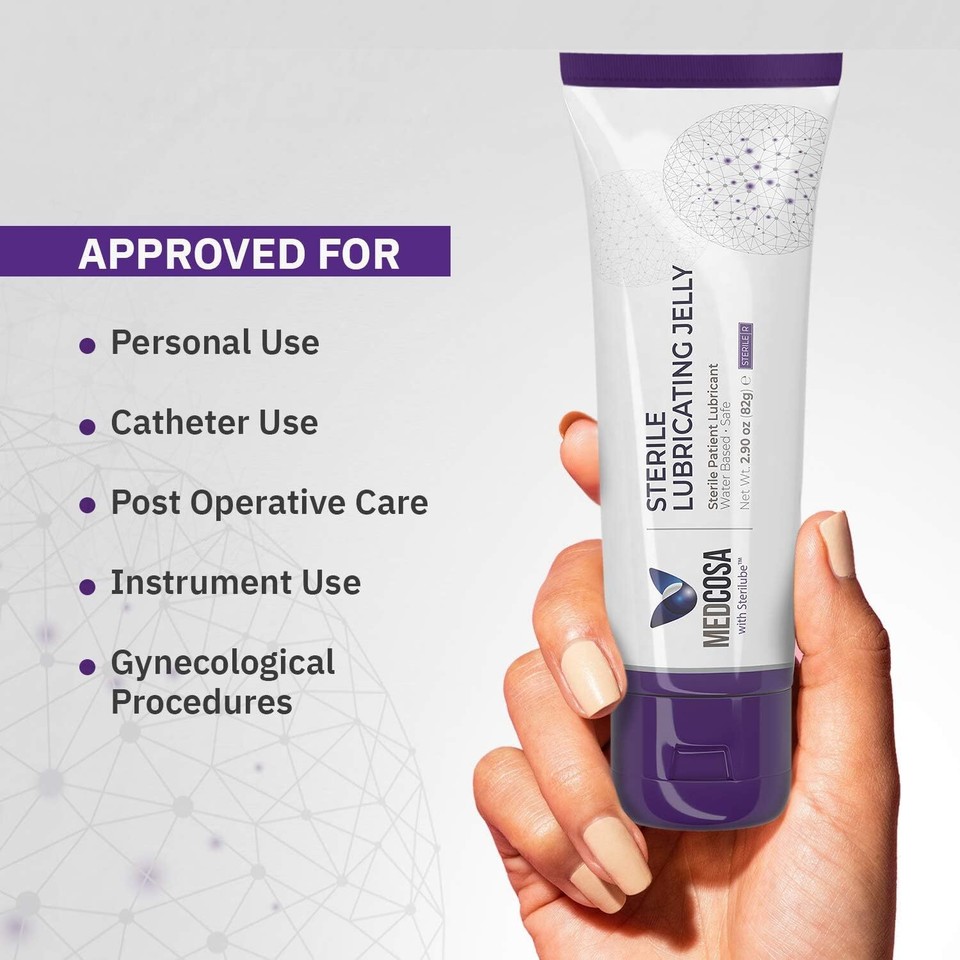 Sterile Lube & Surgical Lube | Water Based Lubricating Jelly | Medical ...