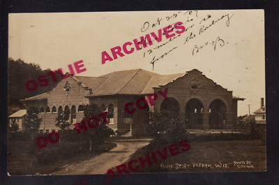Prairie Farm WISCONSIN RPPC 1907 GENERAL STORE nr Clear Lake Dallas ...