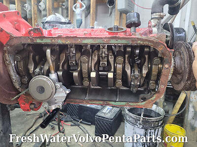 Volvo Penta 1986 B230 short Block rotating assembly AQ131 B230 230B | eBay