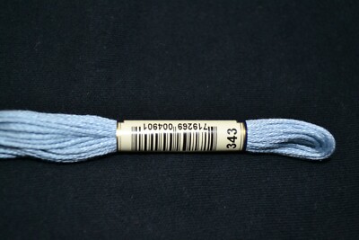 Anchor Cotton Threads for Embroidery Shade 343 Slate Blue | eBay