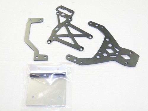 NEW HPI BAJA 5B SS Chassis Brace Plates Gunmetal Gray 5T 5SC HB12 | eBay