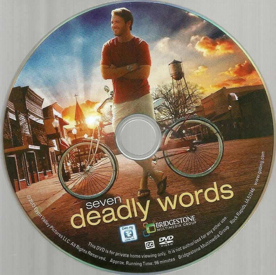 Seven Deadly Words DVD 2013 Roy Lynam Mark A Ginther Christopher Hunt ...