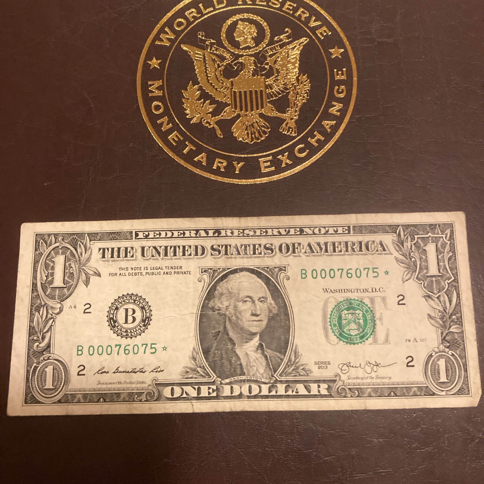 2013 B Series Duplicate Star Note Error ONE Note ONLY See Description ...