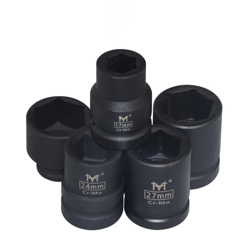 1" inch 6 Point Deep Drive Impact Wrench Sockets 17mm-46mm 6Sq Metric ...
