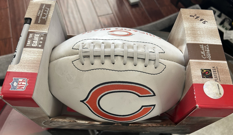 Chicago Bears Collectible Full Size Football, NFL | eBay