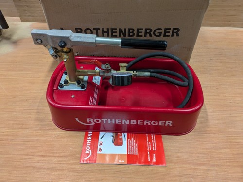 Rothenberger 61130 RP30 Pressure Testing Pump 4004625611302 | eBay UK