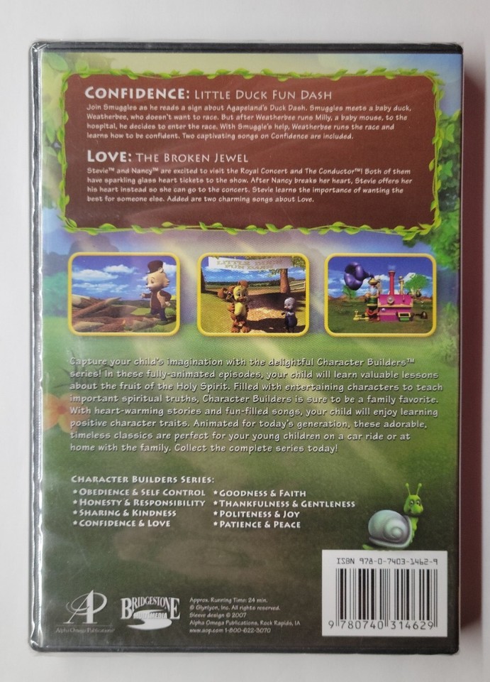 Character Builders: Confidence and Love (DVD, 2007) | eBay