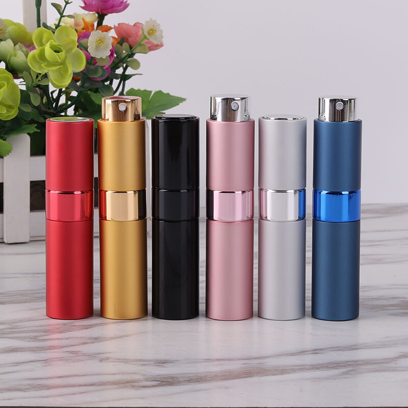 8ml Travel Perfume Atomizer Refillable Mini Cologne Spray Bottle Empty ...