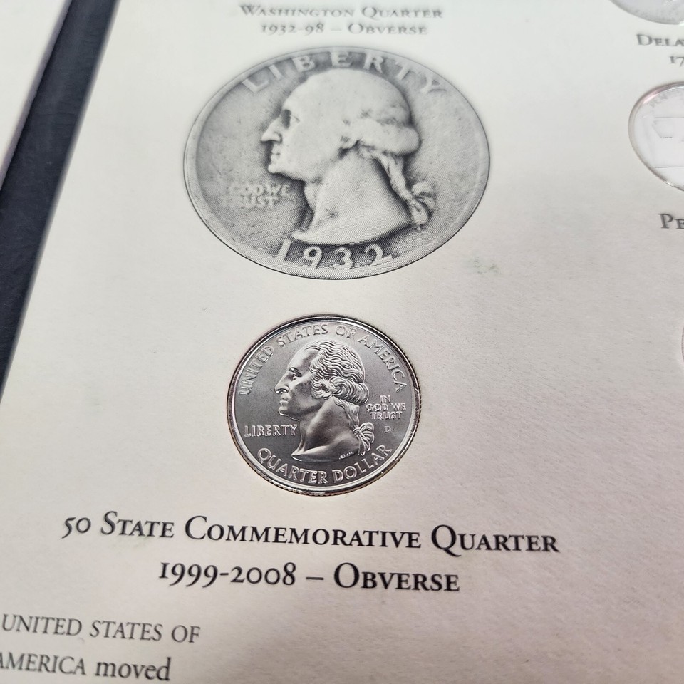 50 State Commemorative Quarters 1999-2008 Complete Set Philadelphia ...