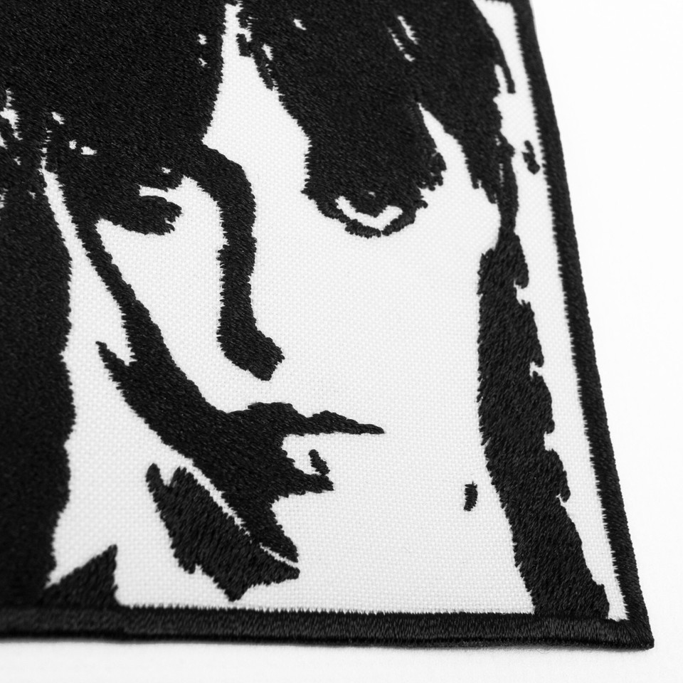 Wednesday Adams Portrait Embroidered Patch, Jenna Ortega Face, Iron On ...