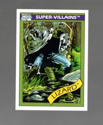 1990 Impel Marvel Universe card #67 LIZARD pack fresh! Mint | eBay