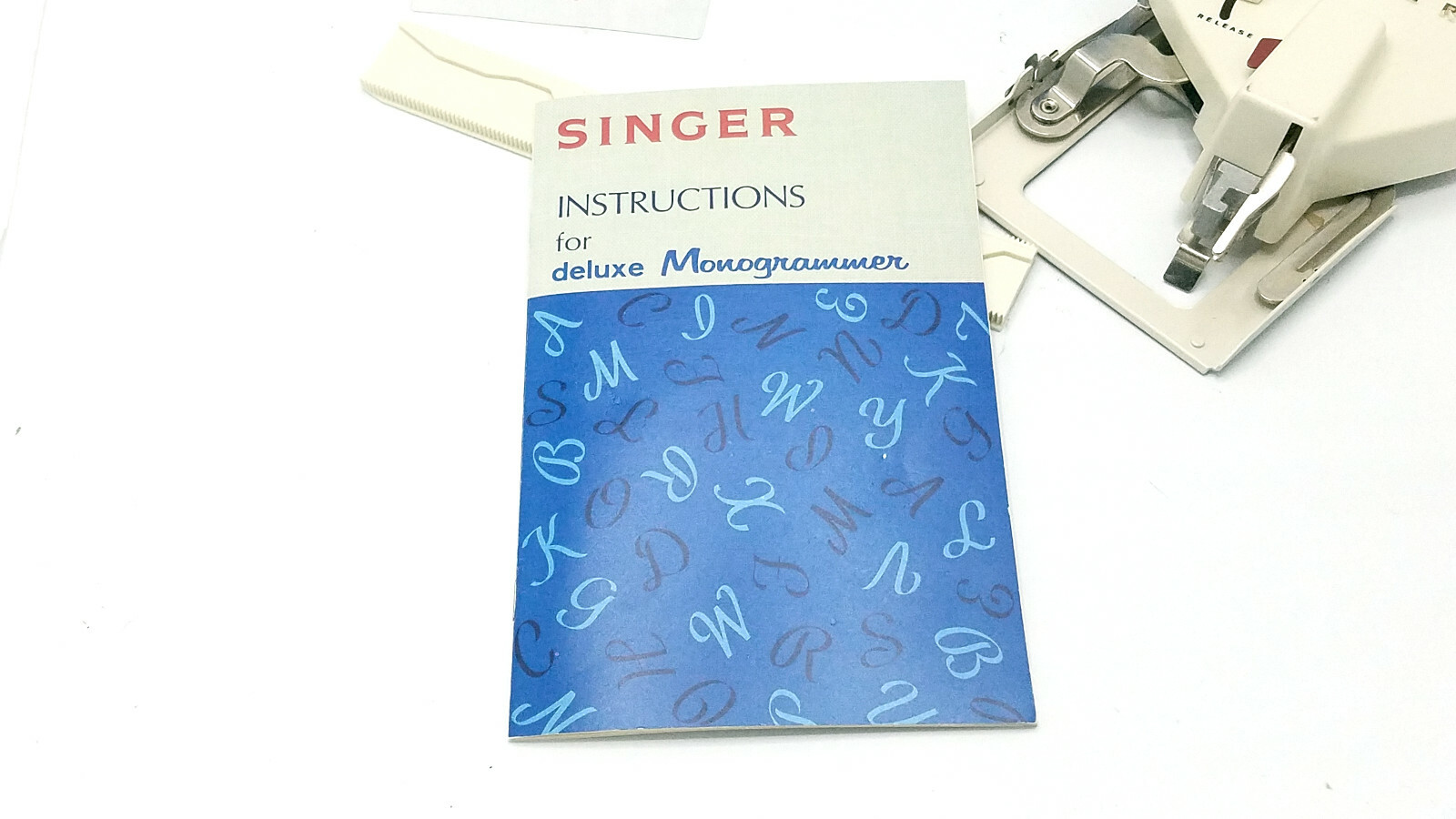 Singer Deluxe Monogrammer Vintage Sewing Machine Accessory 171276 ...