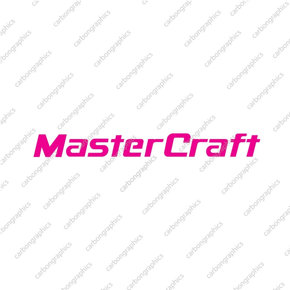 53” MasterCraft Boat Logo Decal Sticker | eBay
