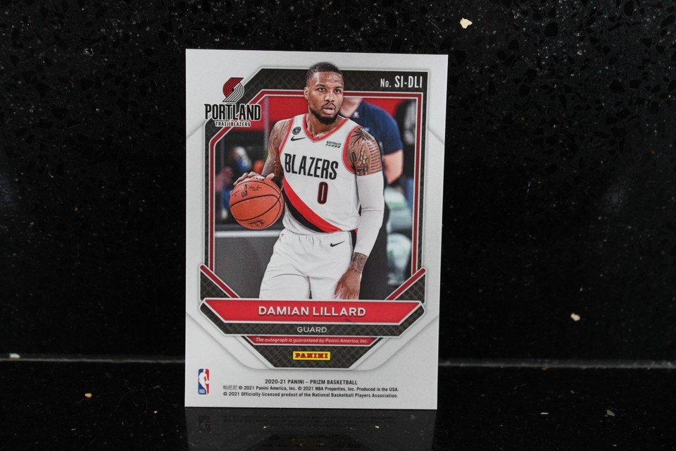 2020-21 PRIZM SIGNATURES AUTOGRAPH DAMIAN LILLARD / BLAZERS! | eBay