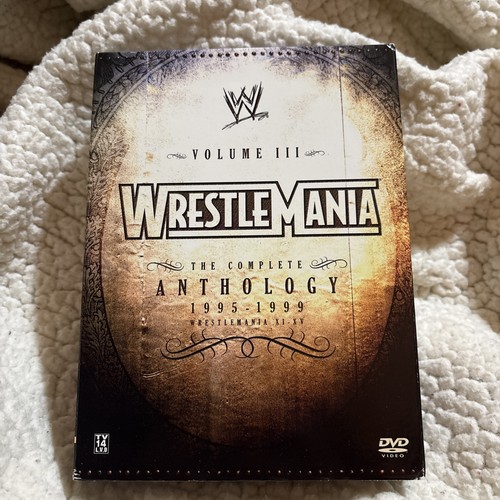 WWE WrestleMania The Complete Anthology Vol. III 1995-1999 5-disc DVD ...