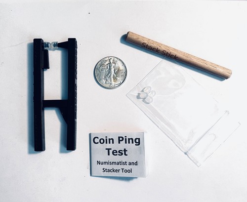The Pocket Pinger / Stack Stick / Test Coin - Coin Ping Test - New In ...