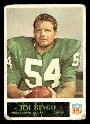 1965 PHILADELPHIA JIM RINGO 138 POOR FOOTBALL PHILADELPHIA EAGLES | eBay