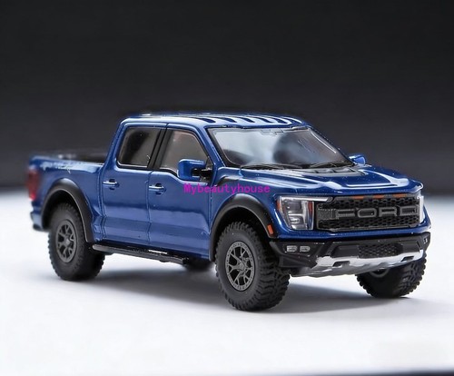 SC 1:64 Blue F150 Raptor Pickup Truck Sports Model Diecast Metal Car | eBay
