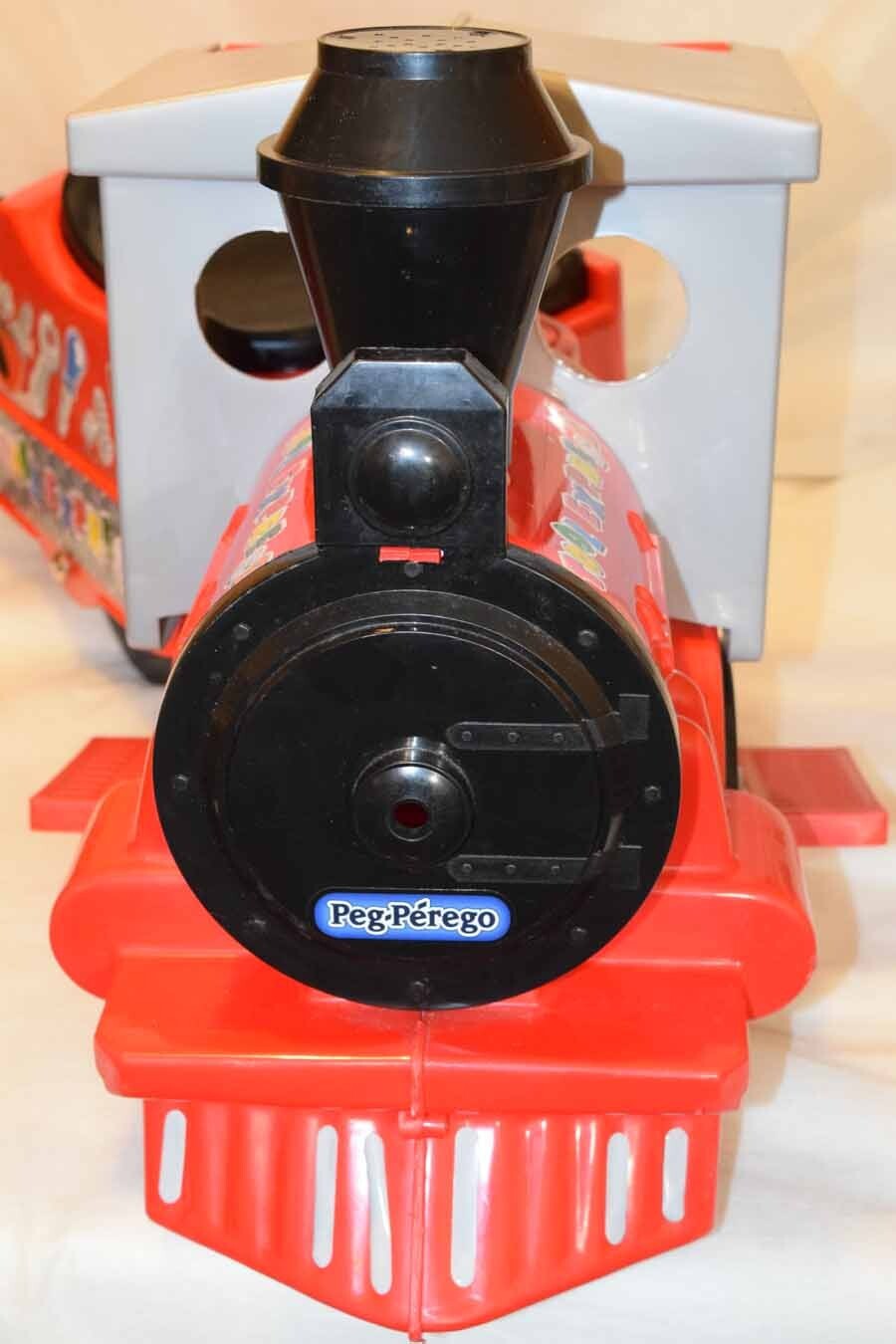 Peg Perego Tool Express Ride On Riding Train Track Working 6V HTF VGUC ...