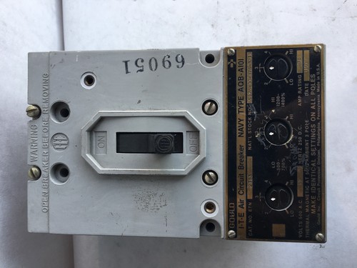 ETN2753 ITE Circuit Breaker AQB-A101 75A 3 Pole | eBay