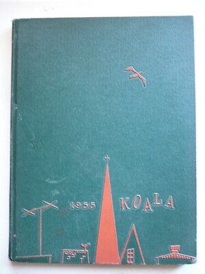 YEARBOOK, VINTAGE YEAR BOOK, KOALA 1955, Riverside Polytechnic High ...