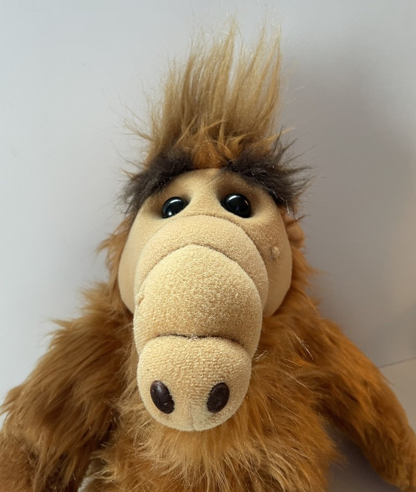 Vintage 1986 Plush 18" ALF Stuffed Animal Plush By Coleco Alien ...
