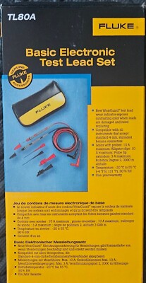 Fluke TL80A Multimeter Probe Kits 95969077309 | eBay