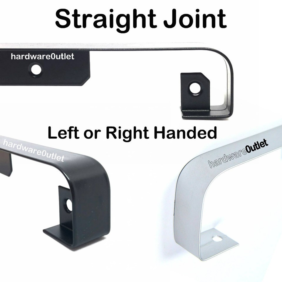 Kitchen WORKTOP EDGING STRIP JOINT End Corner Straight Black Silver 30 ...