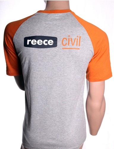 REECE Plumbing Civil T-Shirt MENS Tradie/Uniform Trade | eBay Australia