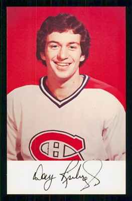 1978-79 MONTREAL CANADIENS TEAM ISSUED POSTCARDS DOUG RISEBROUGH 20828 ...