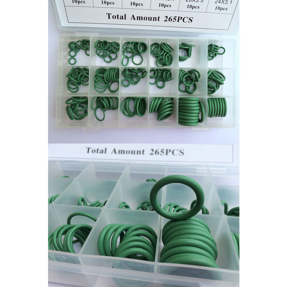4pcs O Ring Seal Pick Hooks Puller Remover with Green 265pcs O-ring ...