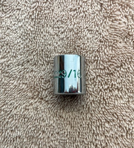 Proto J4718, 9/16" Standard Socket, 1/4" Drive, 6 Point, Chrome | eBay