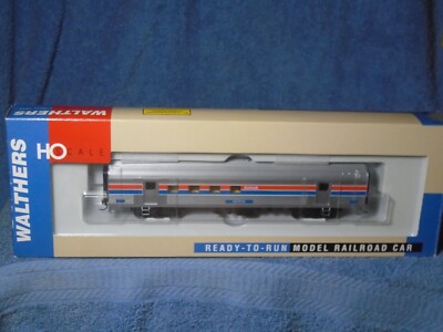 WALTHERS HO SCALE #932-6442 63' BUDD RPO CAR AMTRAK Ph.2 (G) | eBay