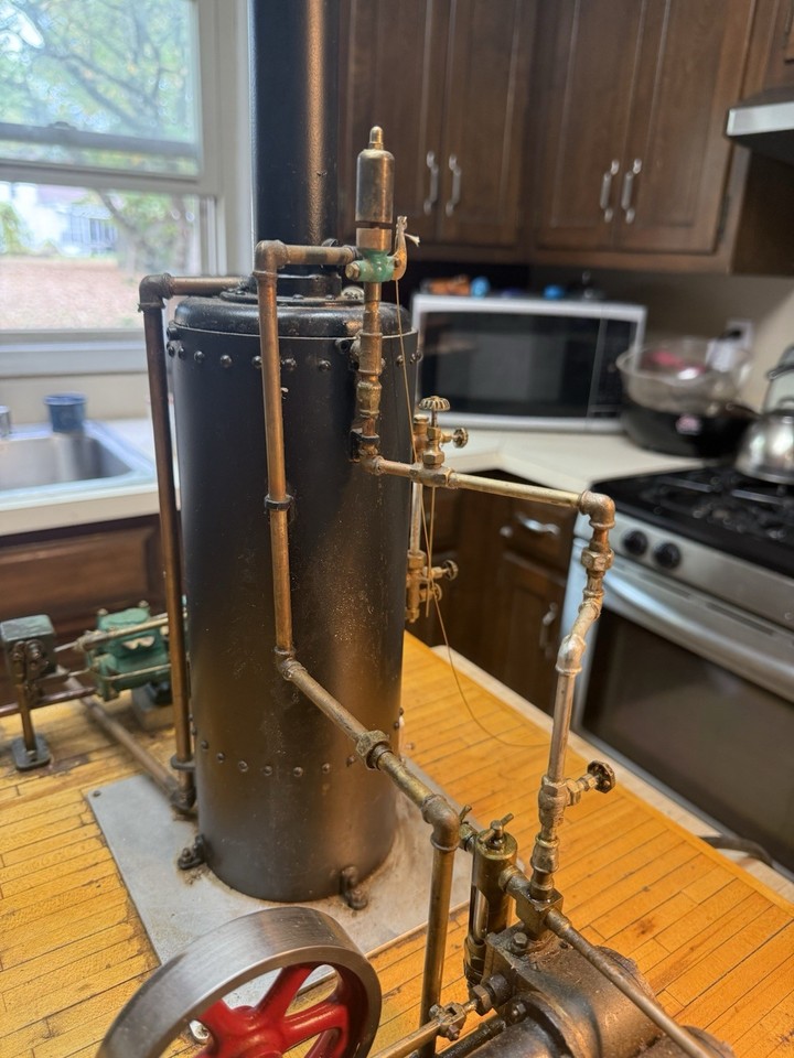 Vintage Stuart Steam Engine Two Cylinder Horizontal, Boiler , Worthington Pump + | eBay