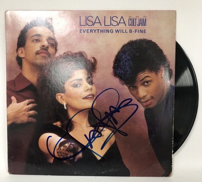 Lisa Lisa Signed Autographed "Everything Will B-Fine" Cult Jam Record ...
