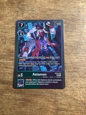 Astamon Foil - EX10-018 Rare - Digimon TCG | eBay